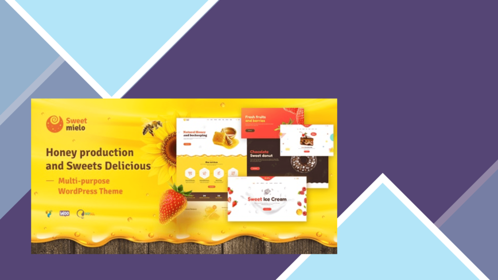 SweetMielo Honey Production and Sweets Delicious WordPress Theme - 4 ...